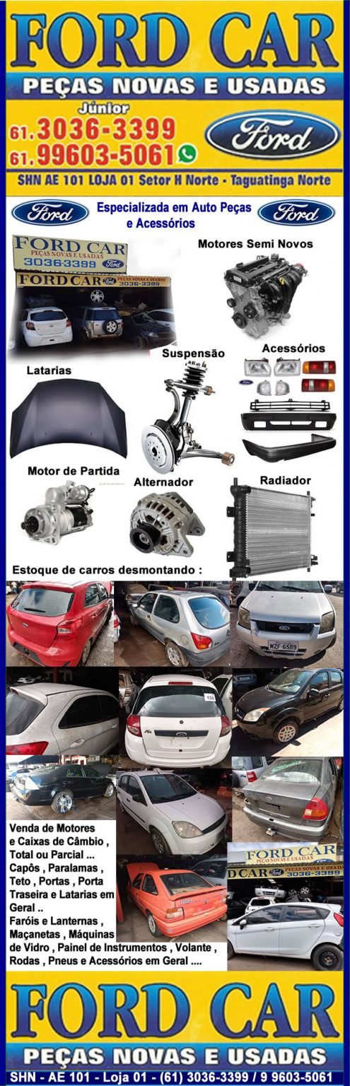 Ford Car _ Peças Novas e Usadas